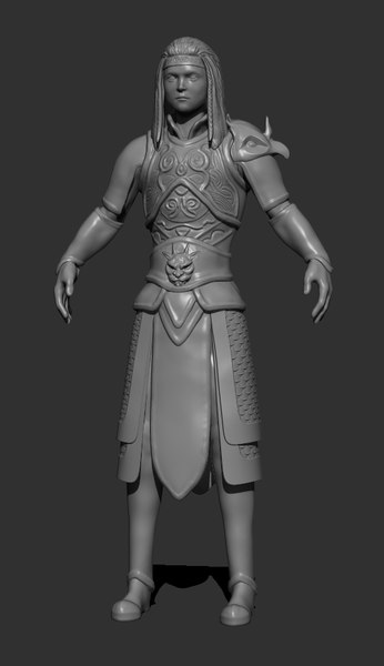 modelo 3d Guerrero - TurboSquid 1175390