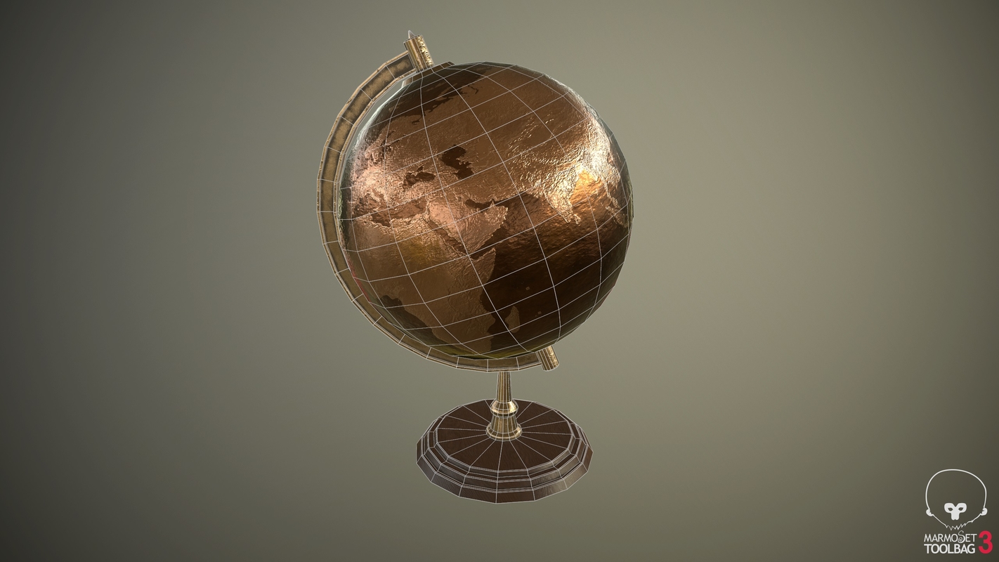 Globus 3D-Modell - TurboSquid 1175419