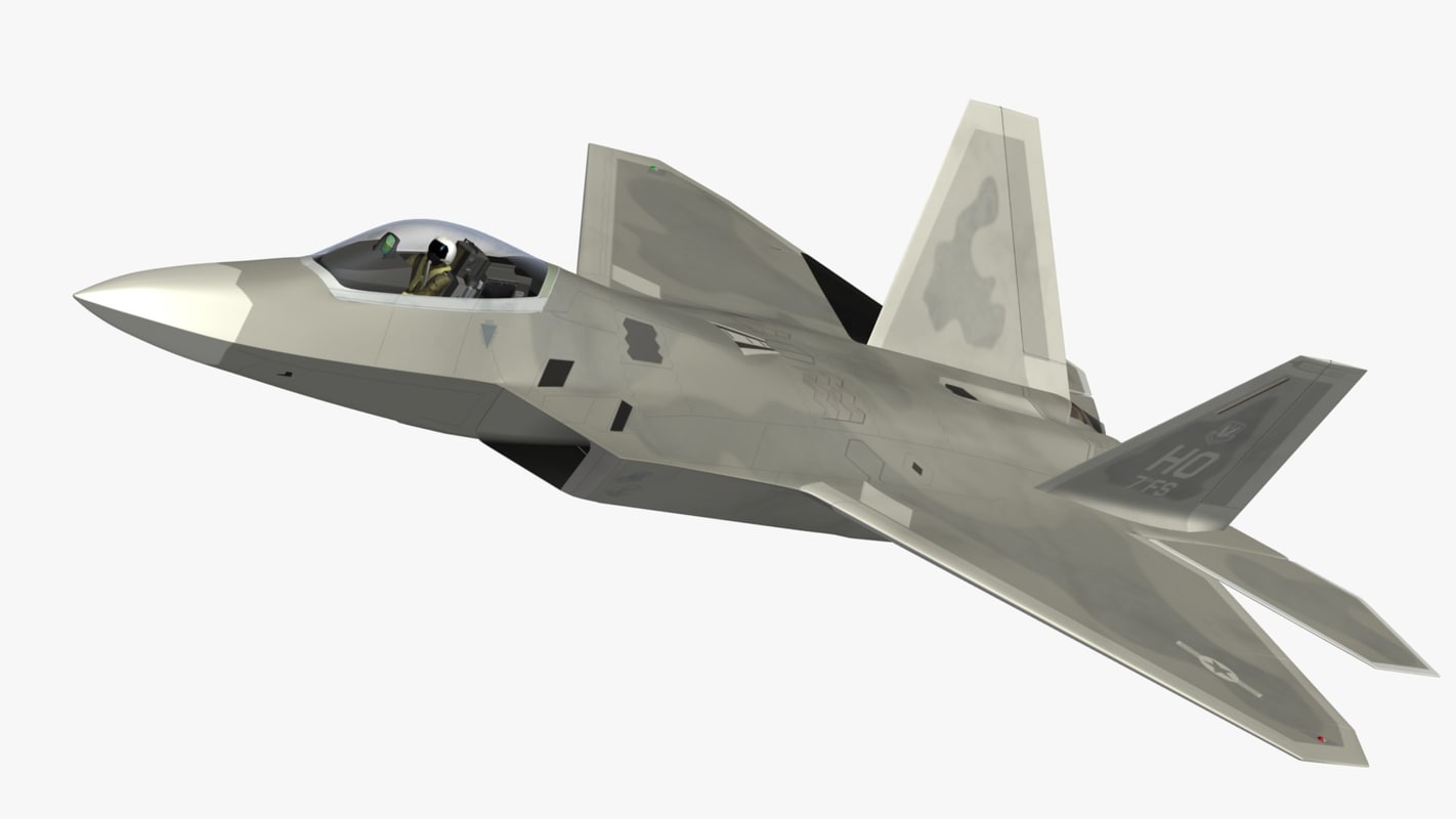 3D f22 raptor - TurboSquid 1175658