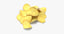 3D potato chips 02 model - TurboSquid 1175798