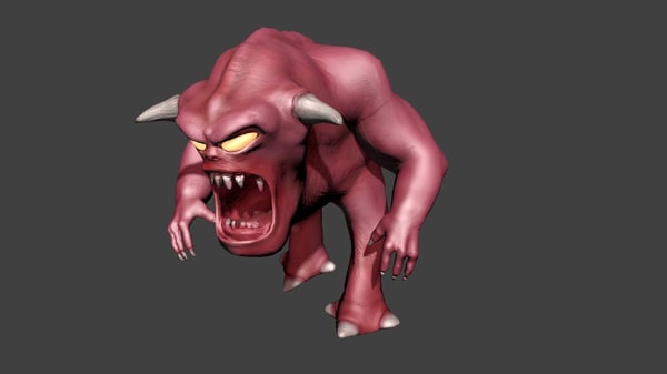 Blender Demon Models | TurboSquid