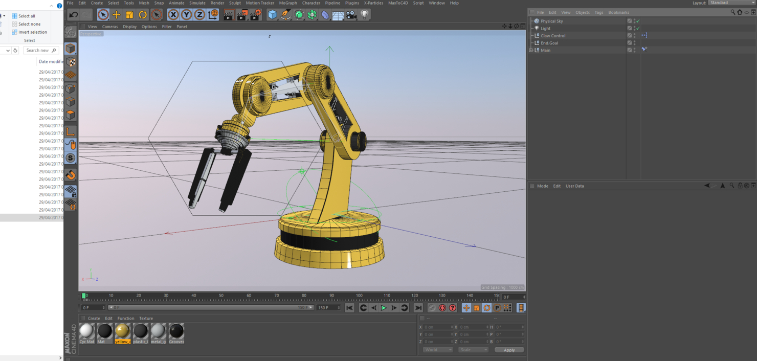 3D cool robot arm - TurboSquid 1176060