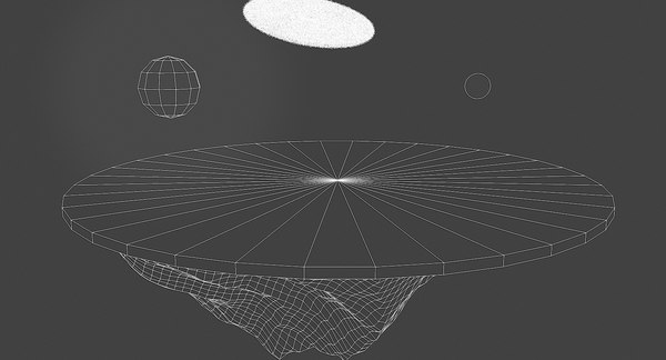 3D concepts flat earth model - TurboSquid 1176079
