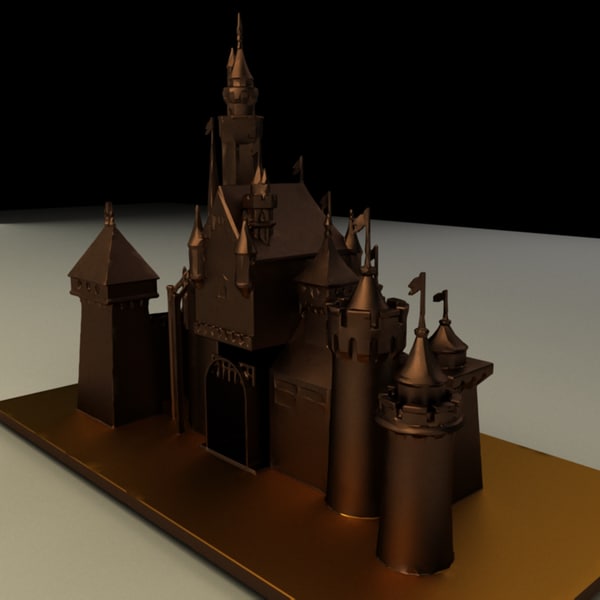 STL Medieval Castle Models | TurboSquid