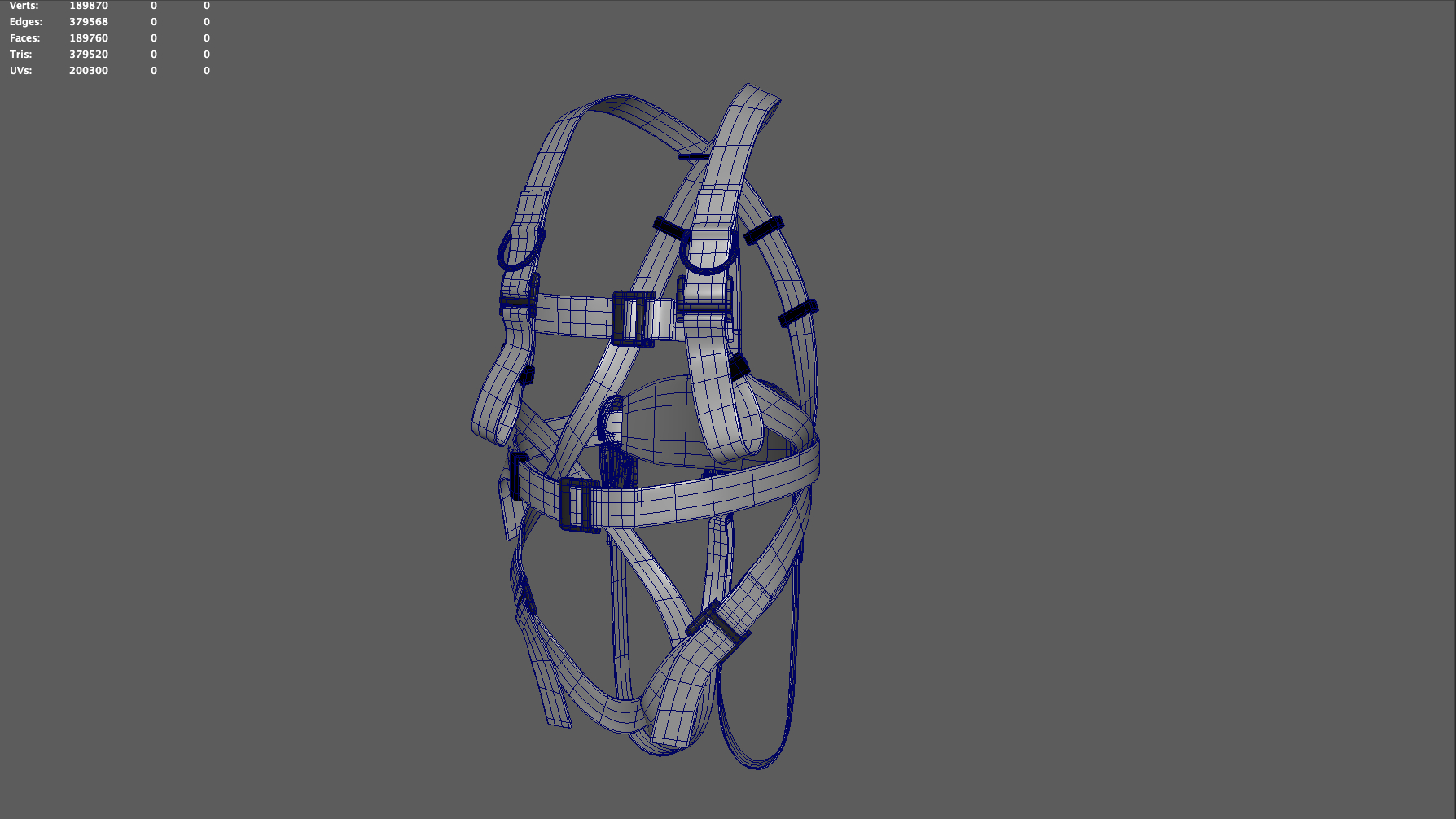 Safety harness model - TurboSquid 1176140