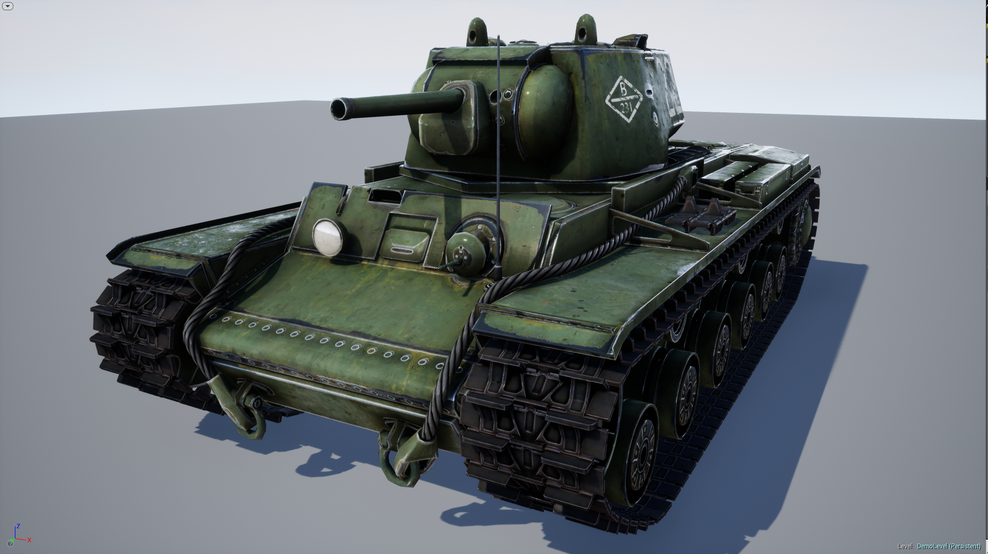 Kv-1 tank - games 3D model - TurboSquid 1176178
