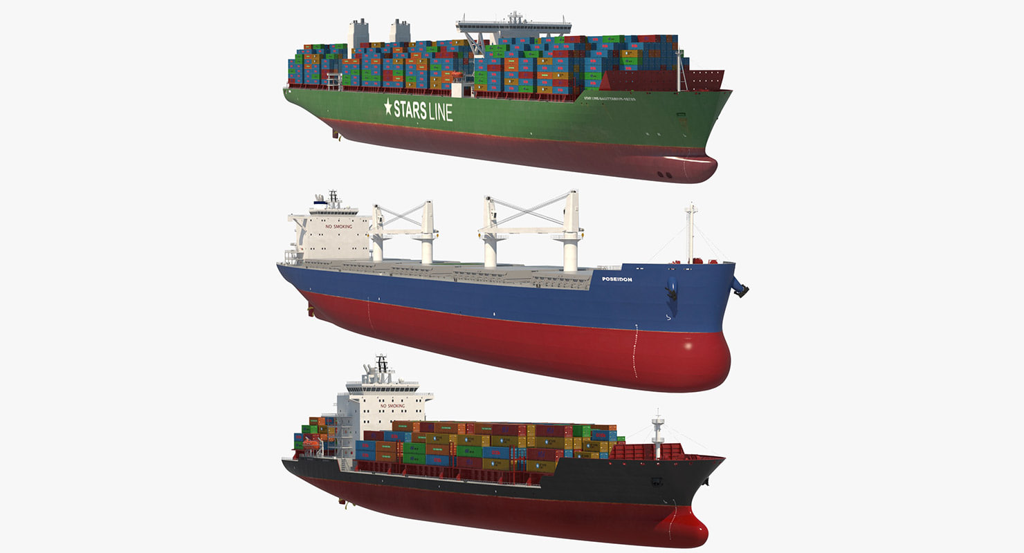 Container ship 3D - TurboSquid 1176208