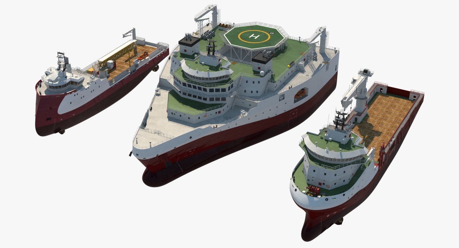 Oscv offshore ship 3D - TurboSquid 1176244