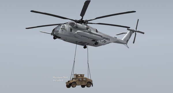 Ch-53e military helicopter 3D model - TurboSquid 1176288