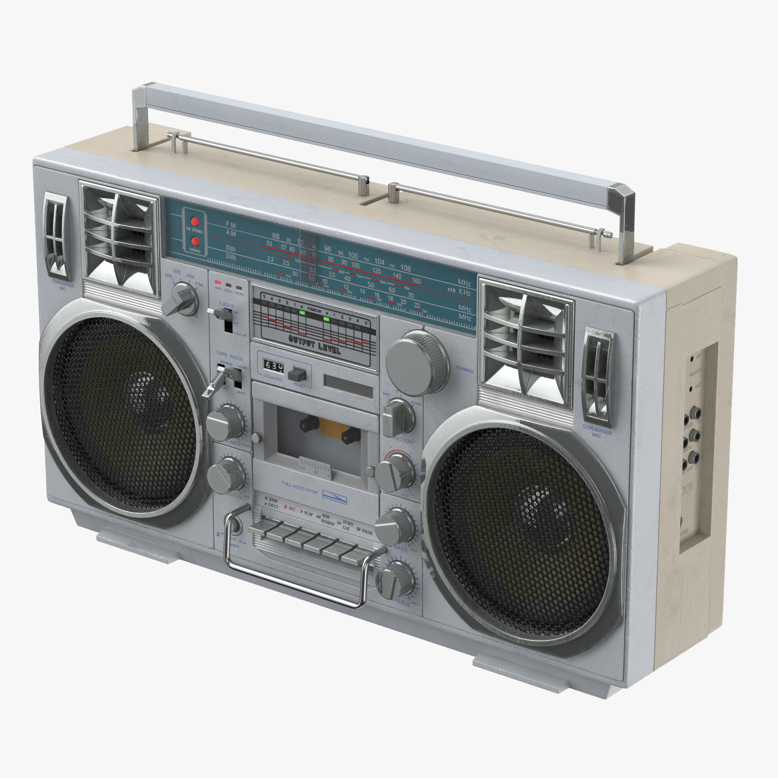 modelo 3d 80s Electrónica y Equipo 01 - TurboSquid 1176577