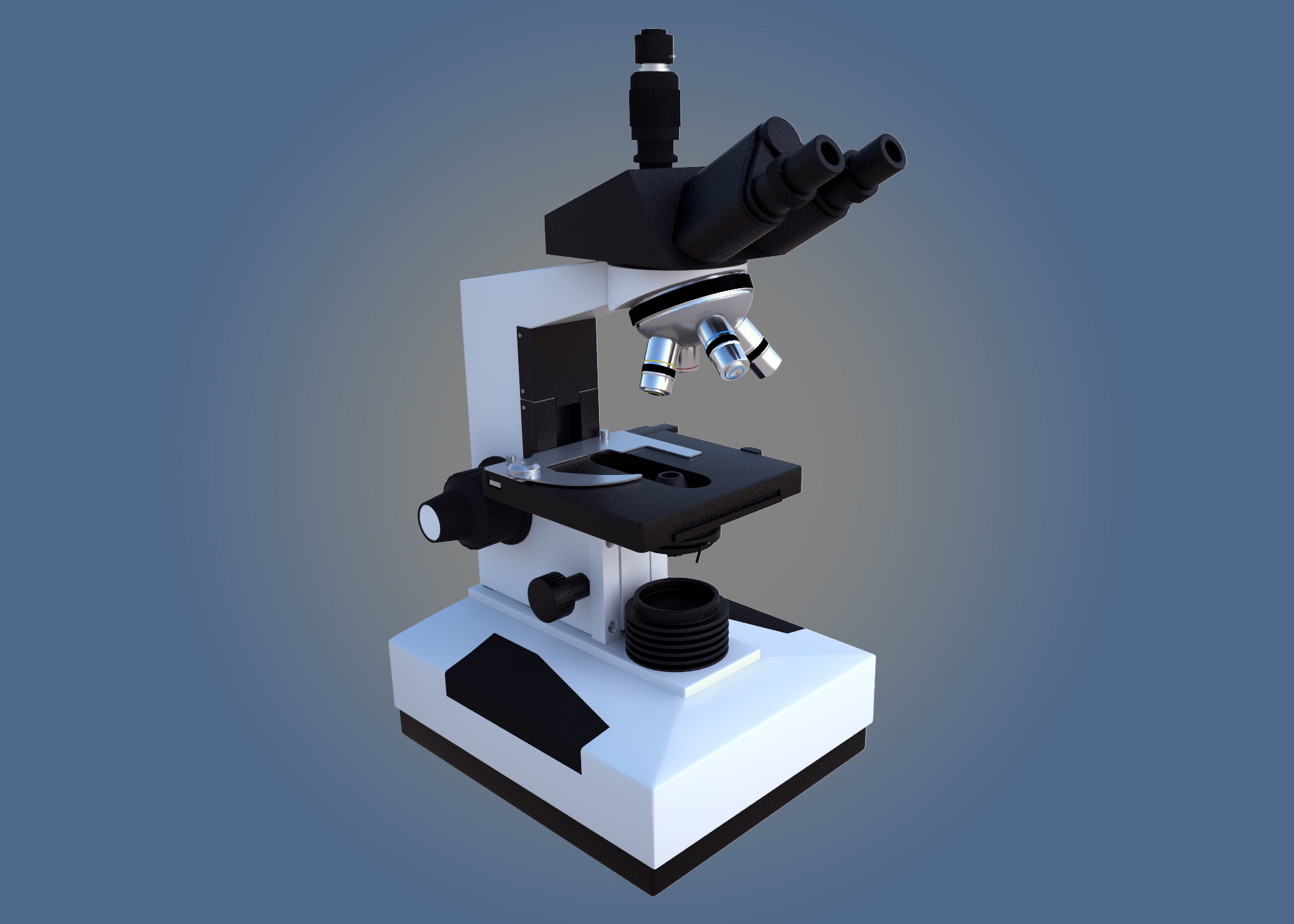 3D microscope - TurboSquid 1176709