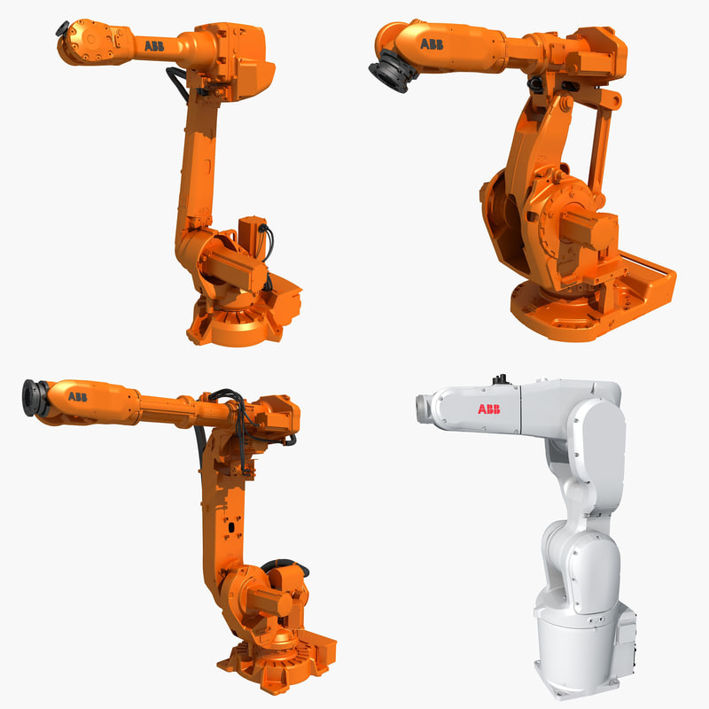 Industrial robot model - TurboSquid 1176903