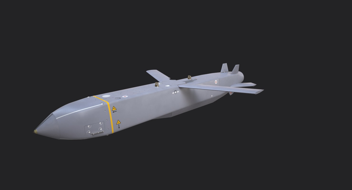 3D storm shadow scalp cruise missile model - TurboSquid 1176956