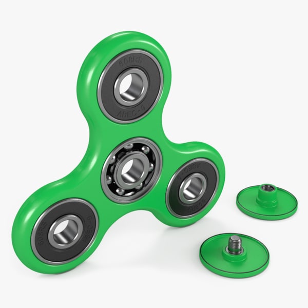 3D model fidget spinner green - TurboSquid 1176984