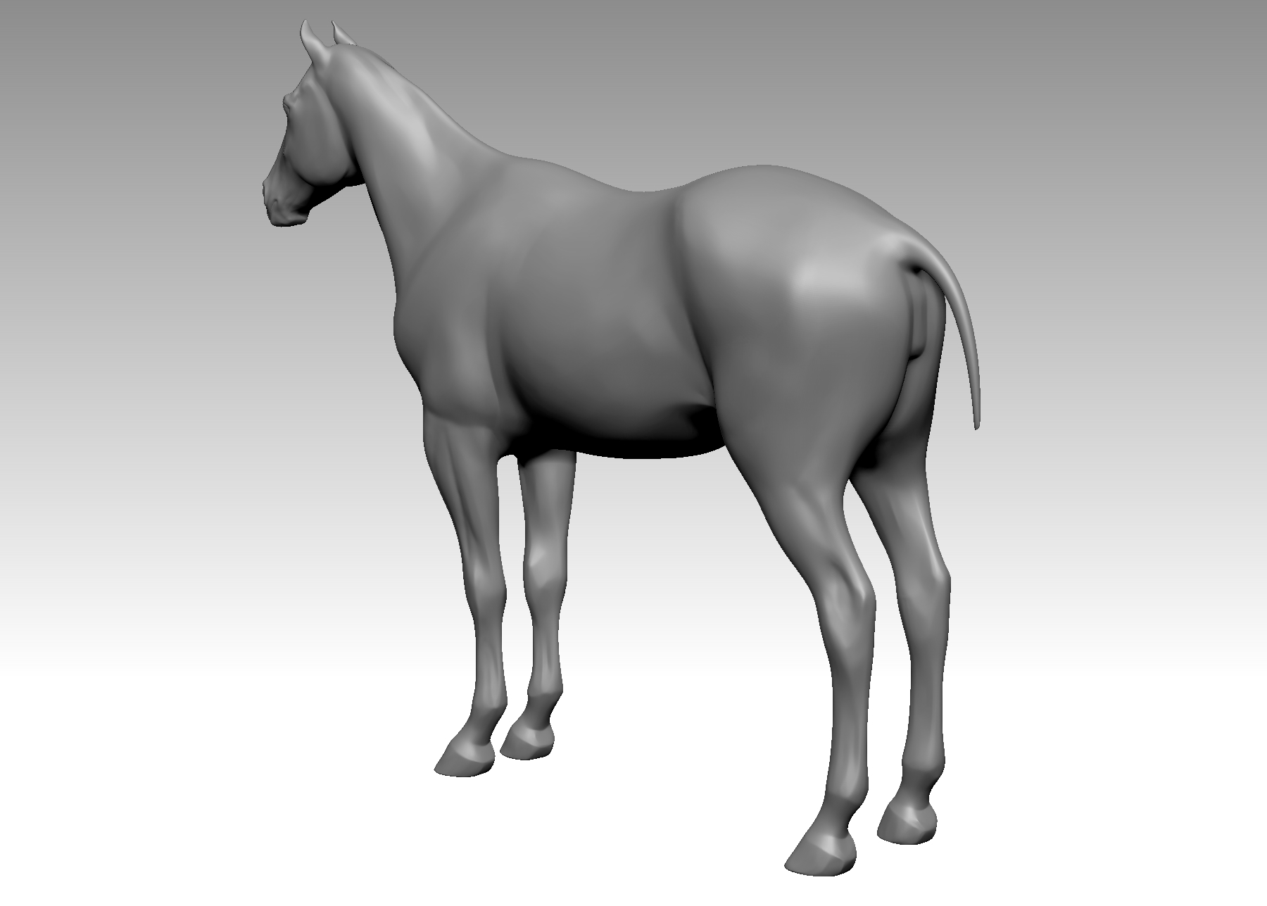 Horse base 3D model - TurboSquid 1177578