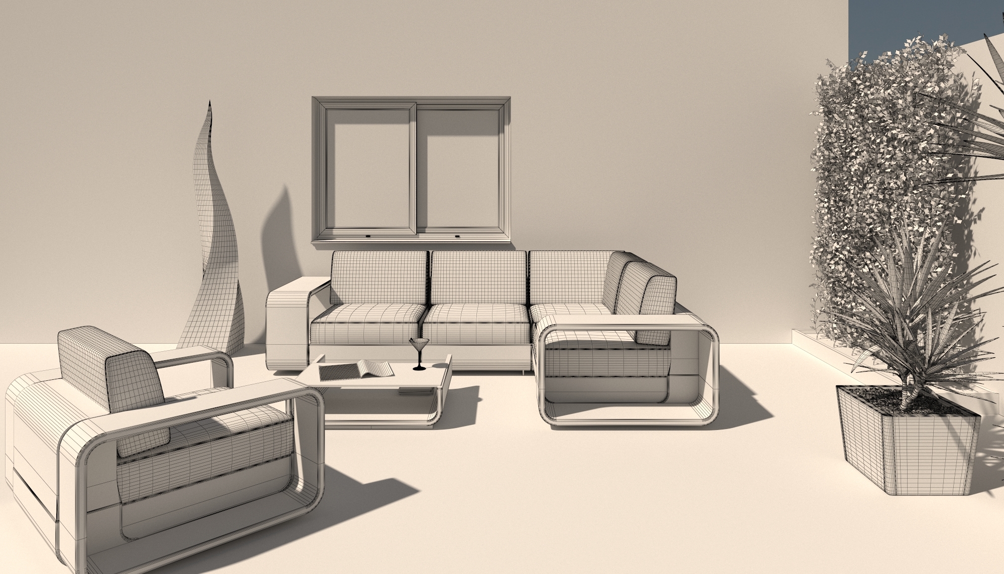 Terrace 3D model - TurboSquid 1177591