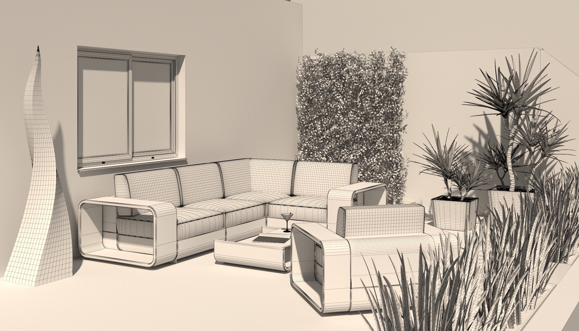 Terrace 3D model - TurboSquid 1177591