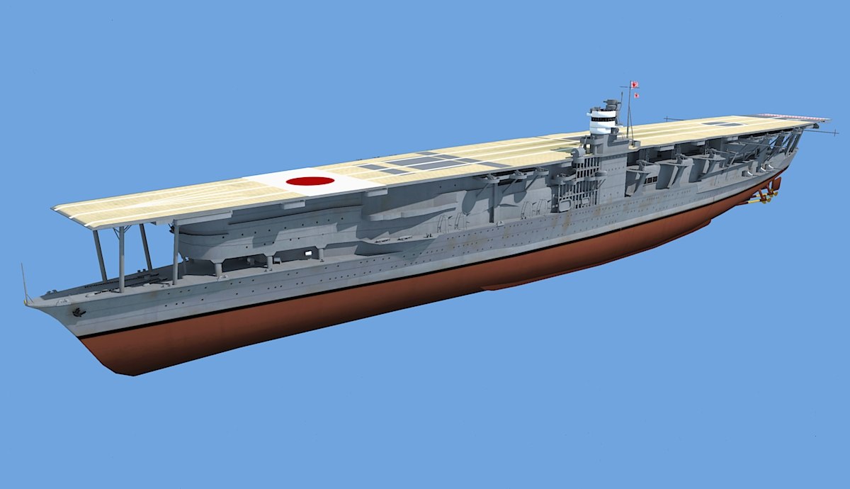 3D ijn akagi model - TurboSquid 1177725