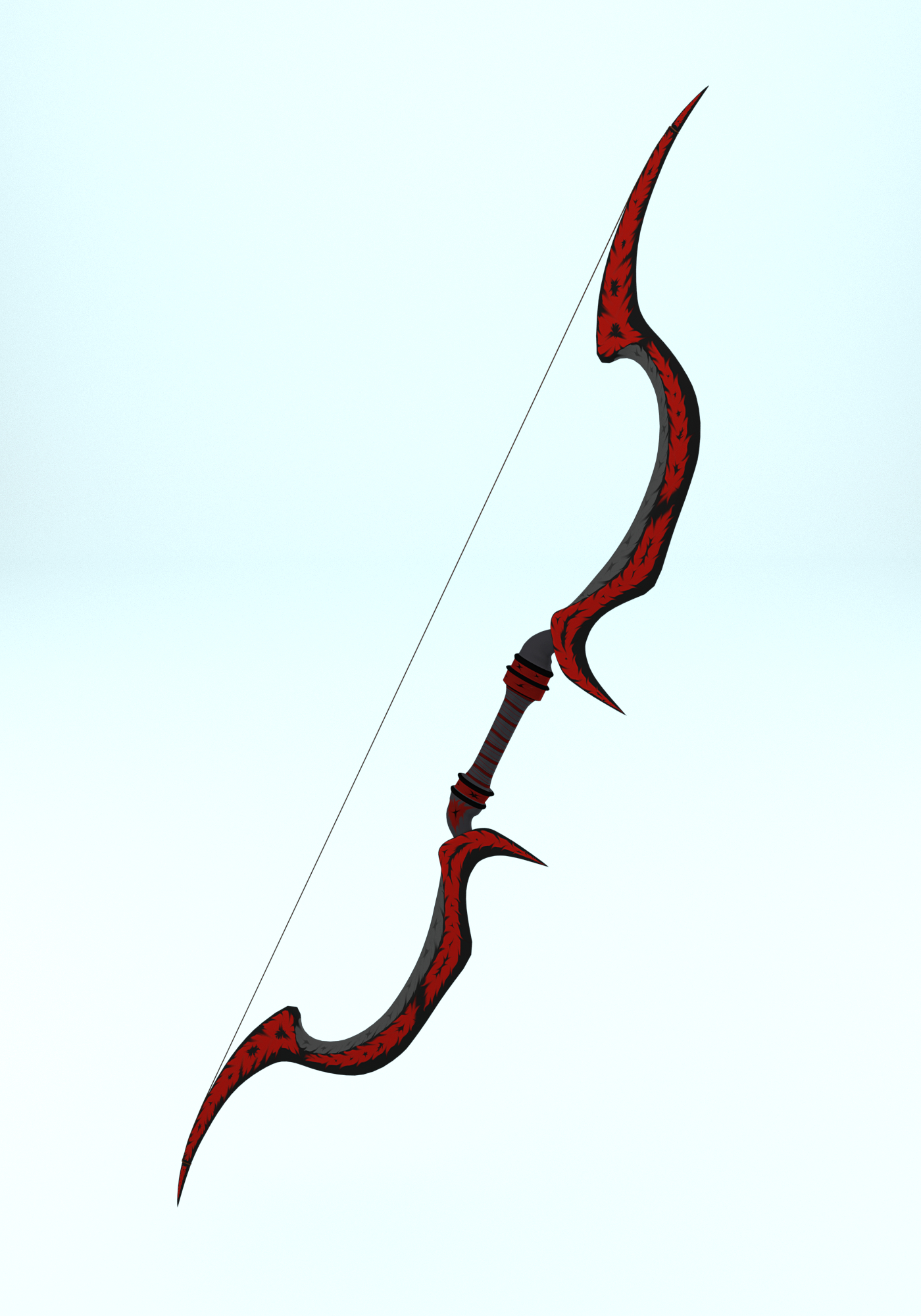 Fantasy bow 3D model - TurboSquid 1177792