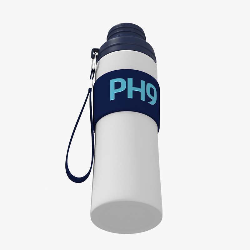 3D ph9 water bottle - TurboSquid 1177825