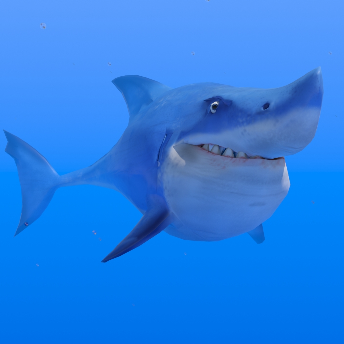 Hai Toon animiert 3D-Modell - TurboSquid 1177968