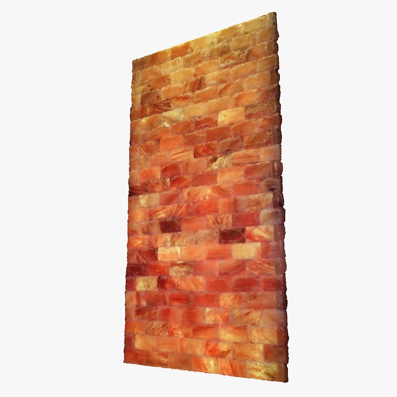 Wall himalayan salt 3D model - TurboSquid 1177999