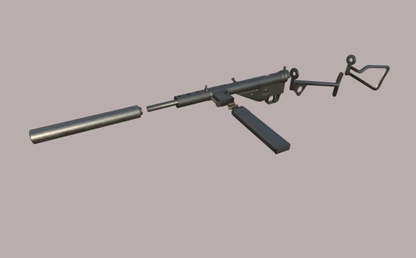 Blender Gun Models | TurboSquid