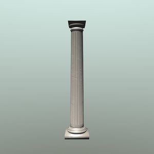 Free Blender Pillars Models | TurboSquid