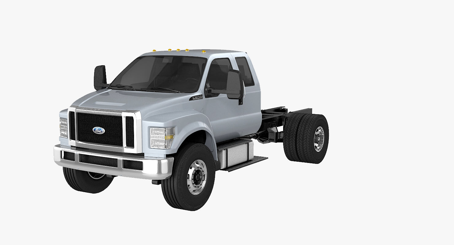 F-650 cab extended 3D model - TurboSquid 1178128
