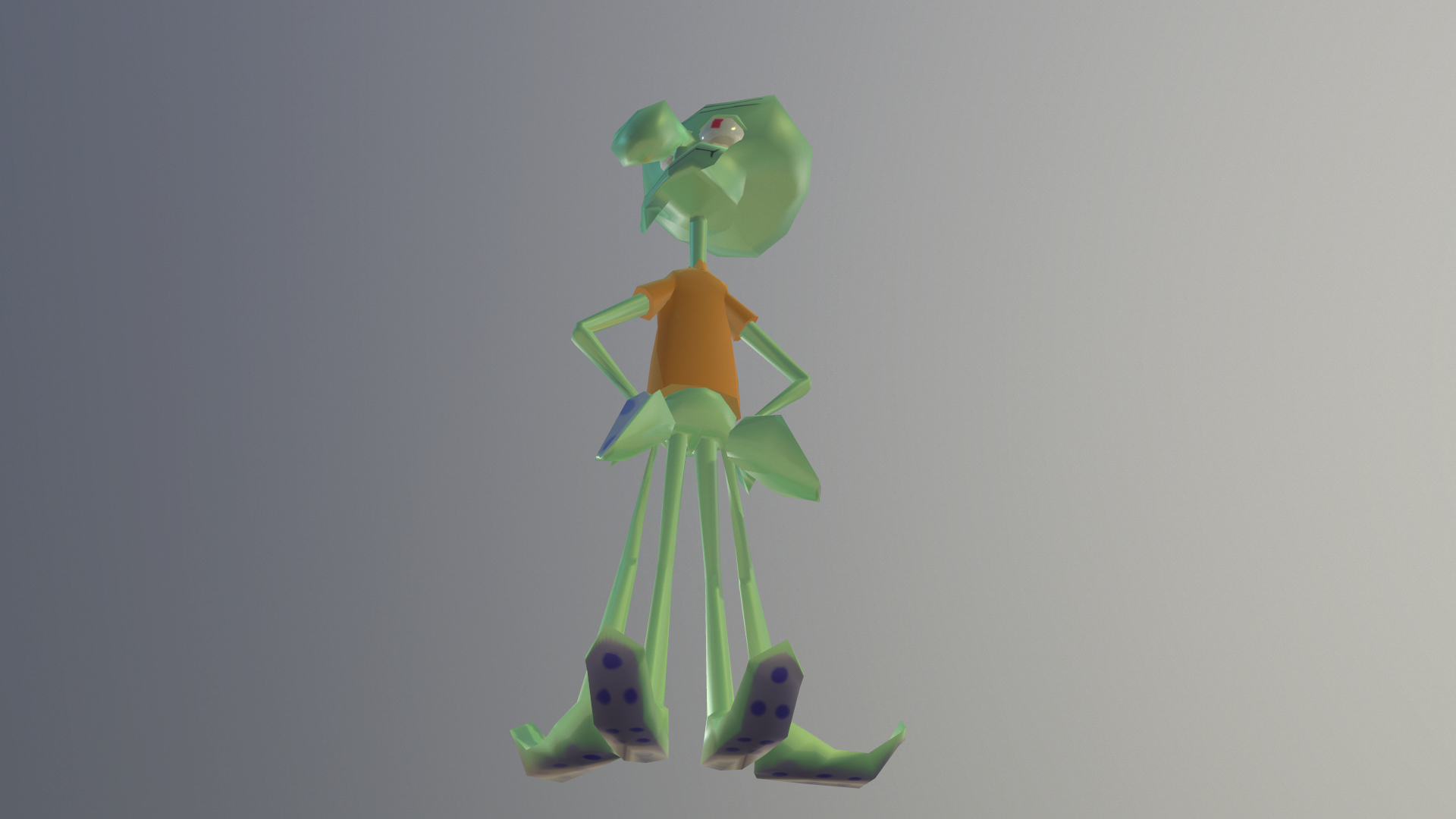 3D squidward tentacles calamardo spongebob squarepants - TurboSquid 1178204