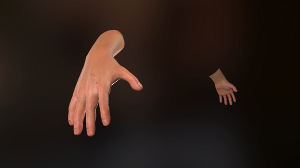 Free male hand rigged 3D model - TurboSquid 1178206