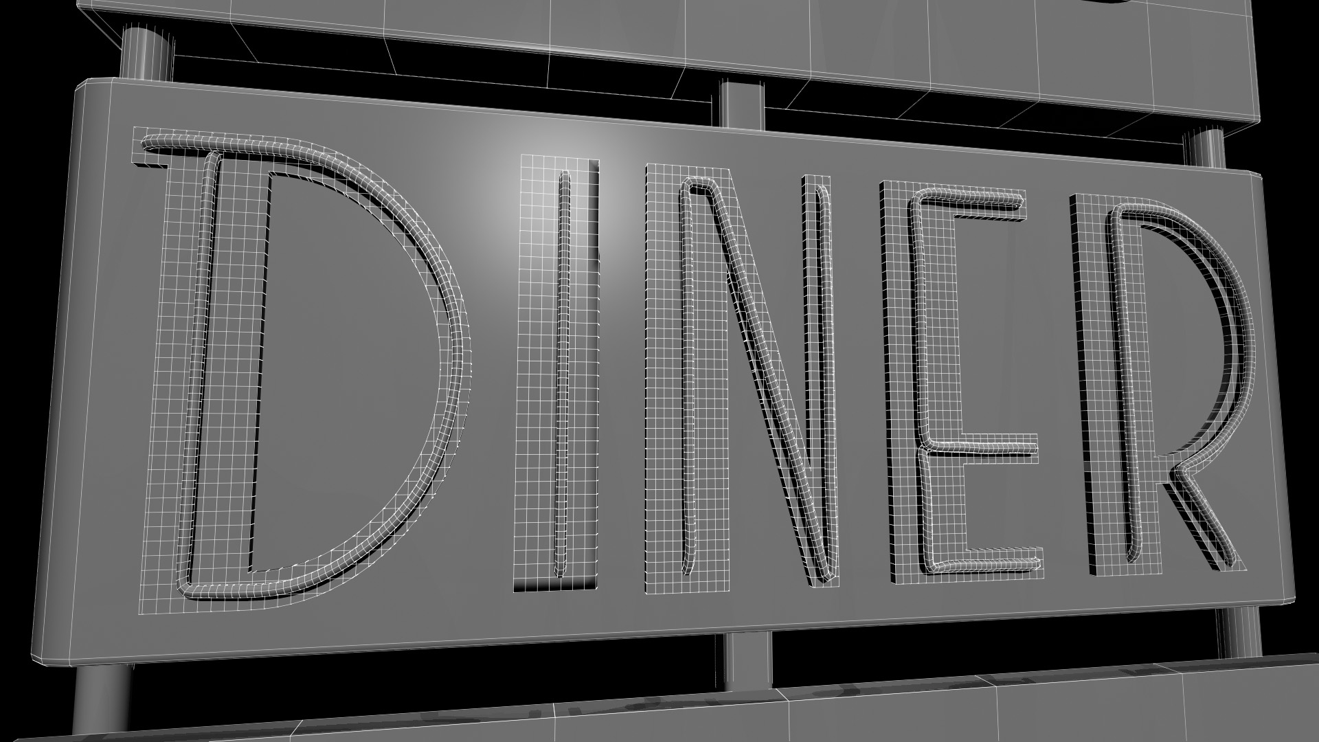 Neon signs 3D model - TurboSquid 1178318