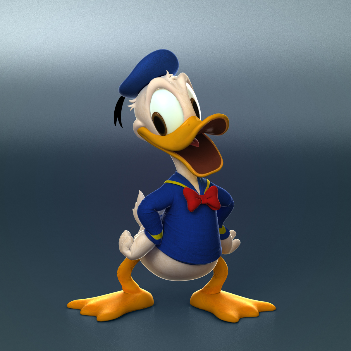 3D donald daisy duck - TurboSquid 1178401