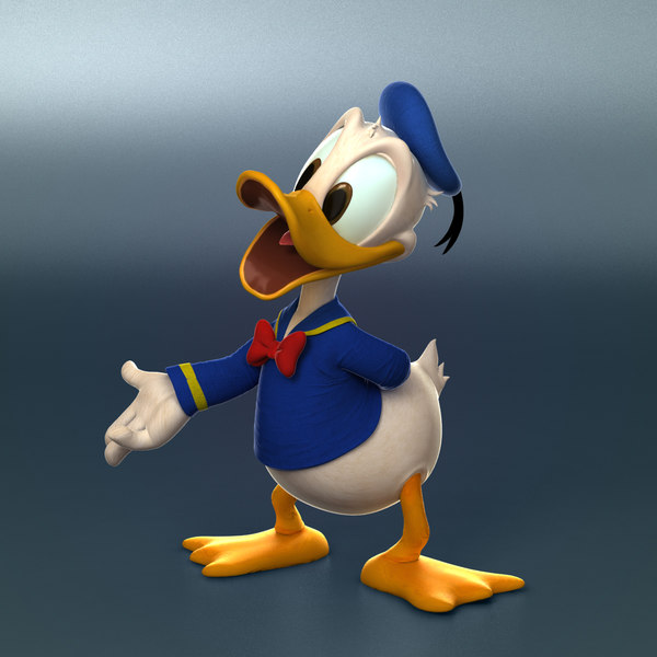 3D donald daisy duck - TurboSquid 1178401