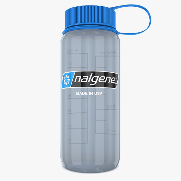 nalgene logo easily 3d model
