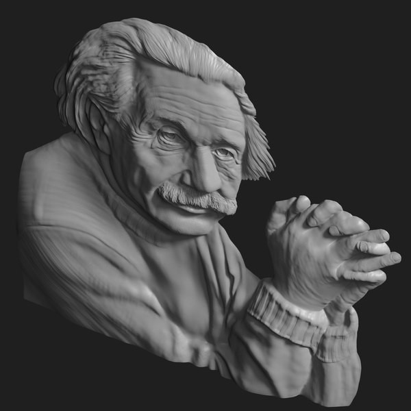 3D albert einstein - TurboSquid 1178600