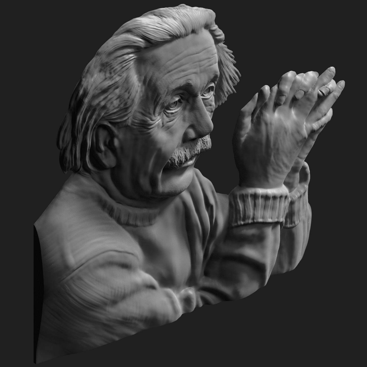 3D albert einstein - TurboSquid 1178600