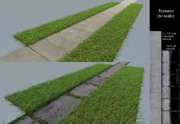 modelo 3d Acera Photo-Realistic Enlosables - Paquete de 2 - TurboSquid ...