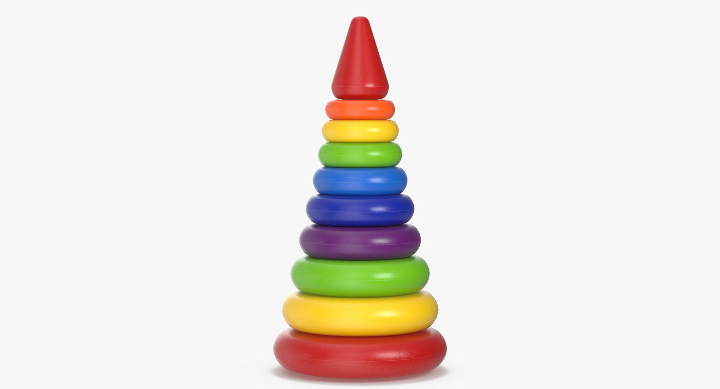 Toy pyramid 3D model - TurboSquid 1178744