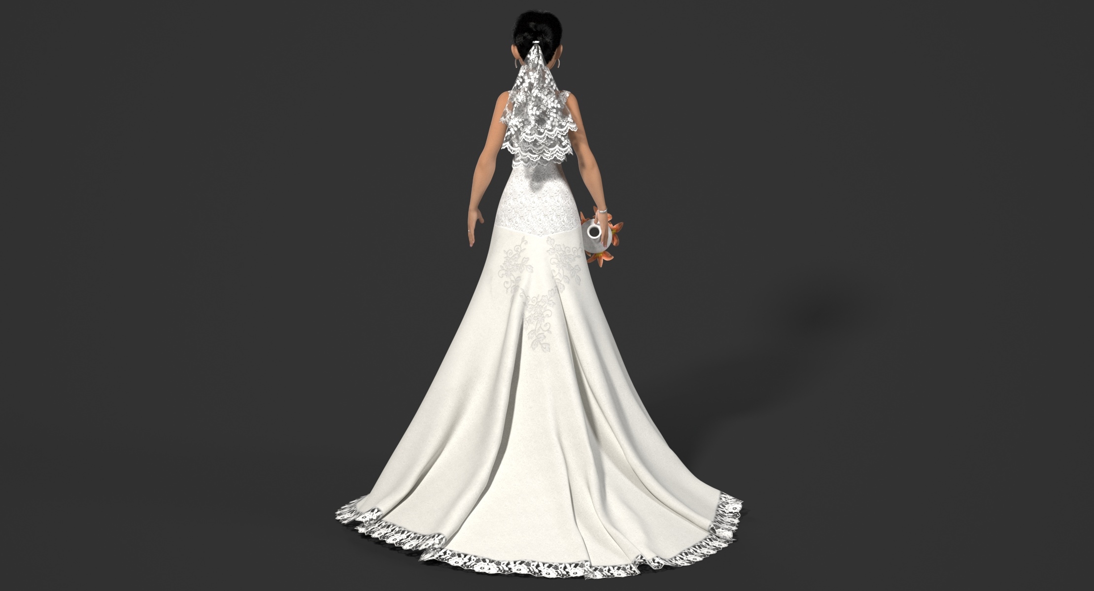 3D realistic bride - TurboSquid 1178756