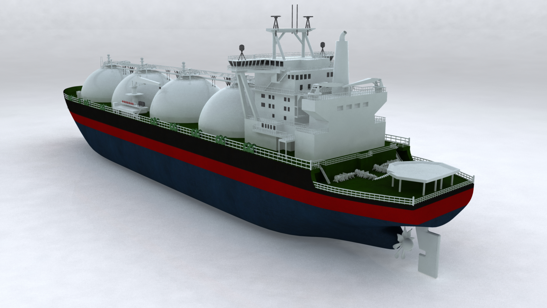 3D lng tanker model - TurboSquid 1178758