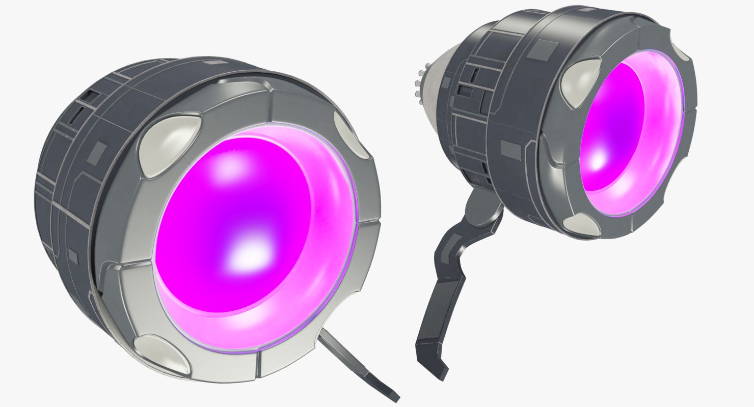 Science fiction space engines 3D model - TurboSquid 1178942