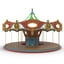 Carousel 3D model - TurboSquid 1178974