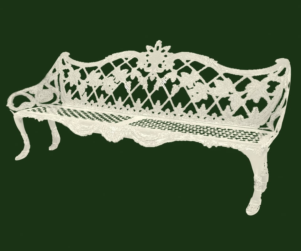 Forged bench 3D model - TurboSquid 1179387