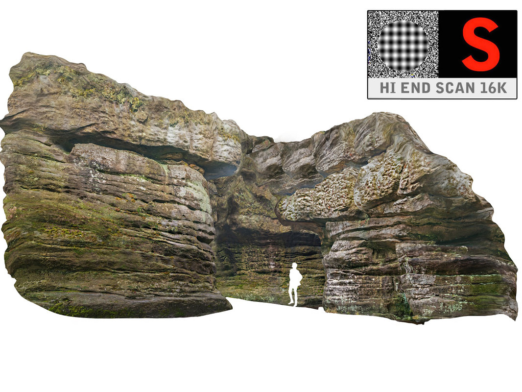 3D forest rock cliff 16k model - TurboSquid 1179685