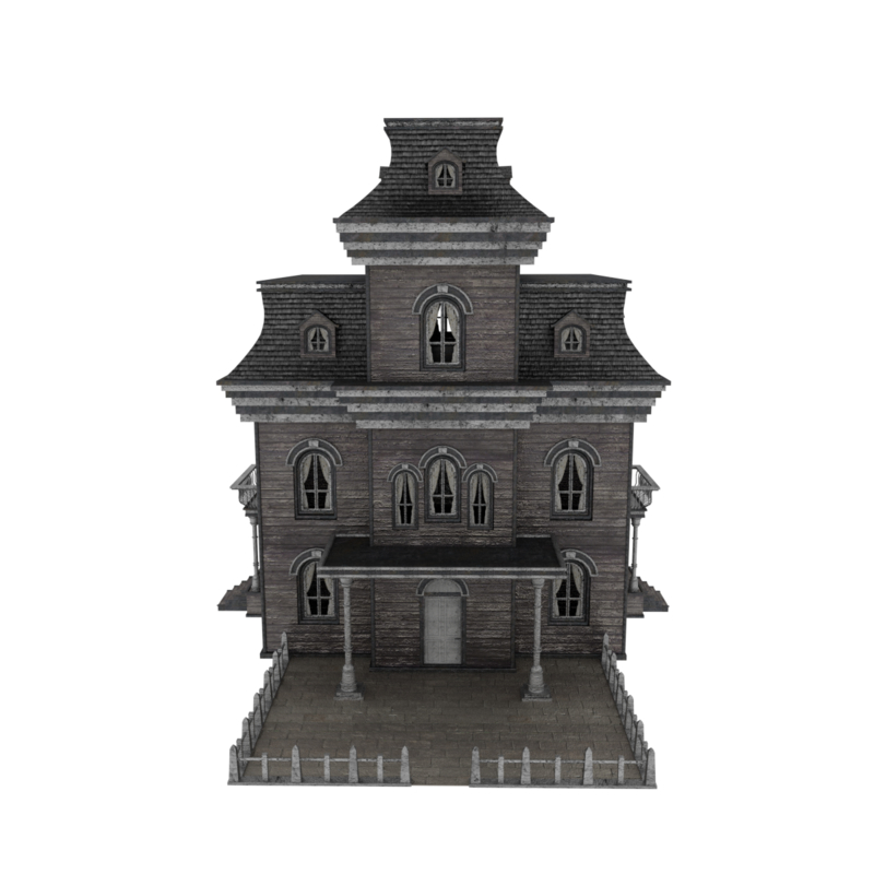 Haunted house 3D - TurboSquid 1180189