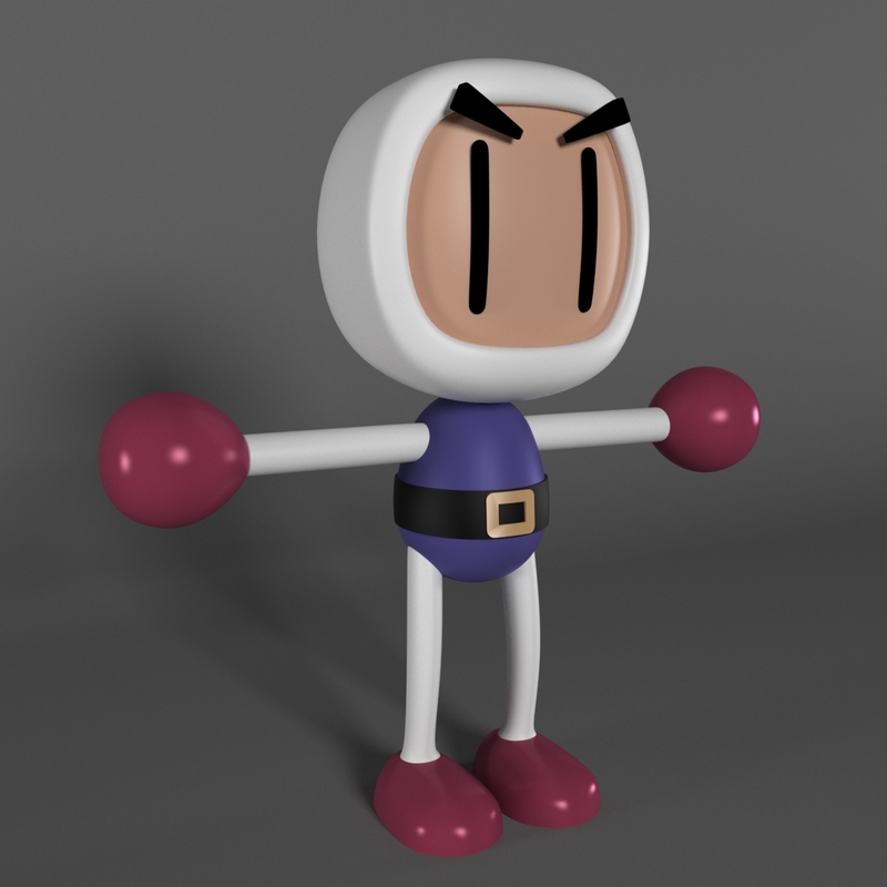 Bomberman Modelo 3D - TurboSquid 1180266