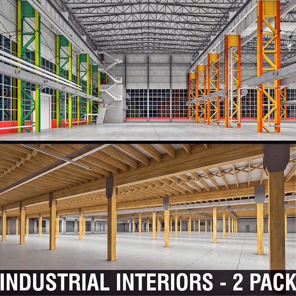 Warehouse Interior 3D Models for Download | TurboSquid
