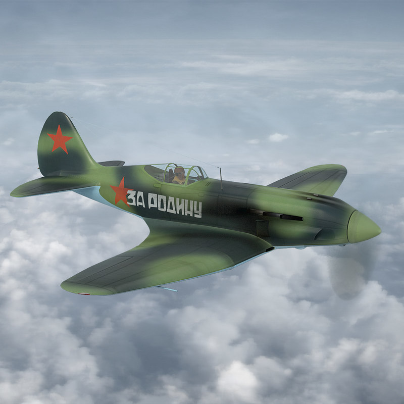 Mig-3 pilot soviet fighter model - TurboSquid 1180719