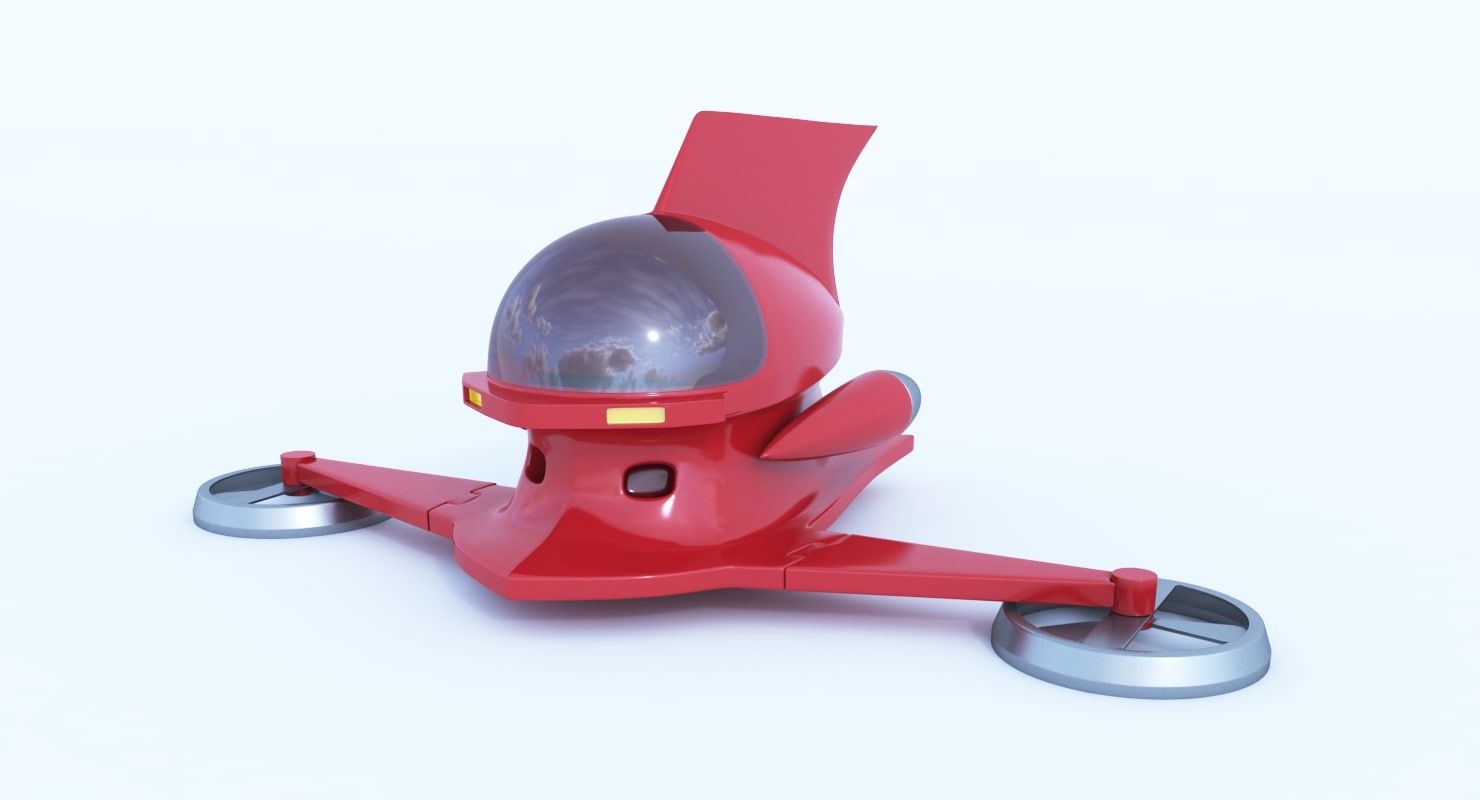Mazinger planeador model - TurboSquid 1180799